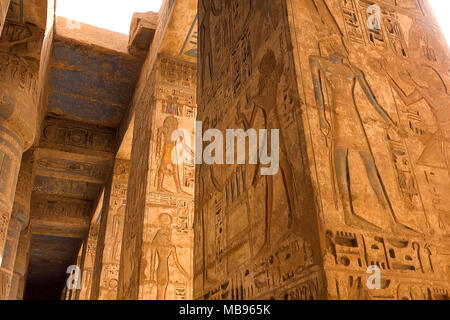 Egyptian hieroglyphs sphinx ancient hard sun light beam Stock Photo - Alamy