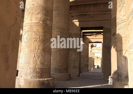 Egyptian hieroglyphs sphinx ancient hard sun light beam Stock Photo - Alamy