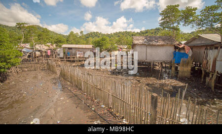 City's Slums view from the Saigon river, Ho Chi Minh City, Vietnam ...