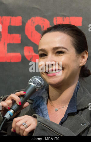 DORTMUND, GERMANY - APRIL 8: Actress Danielle Harris (Halloween ...