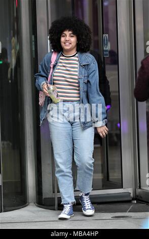 London, UK, 09th April 2018. The Voice 2018 winner on Team Tom Jones ...
