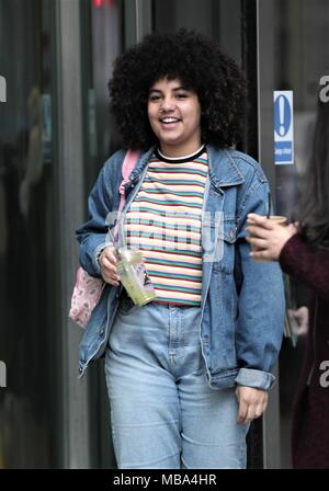 London, UK, 09th April 2018. The Voice 2018 winner on Team Tom Jones ...