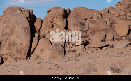 Aeolian erosion. The destruction of rocks by action of wind Stock Photo ...