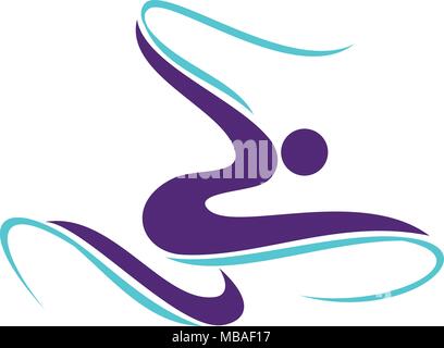 Dance Movement Logo Design Template Vector Stock Vector Image & Art - Alamy