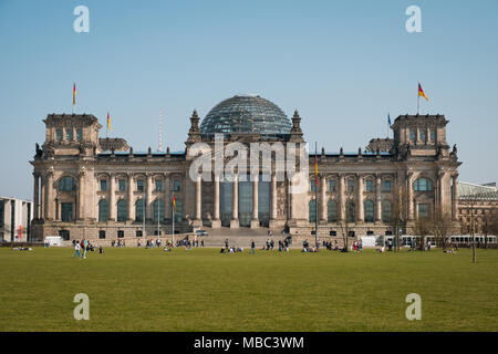 Reichstag building (german government) in Berlin, Germany Stock Photo ...