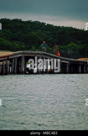 Bridge to Chappaquiddick Island that Ted Kennedy drove off, killing ...
