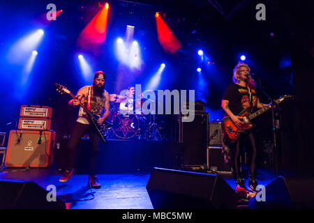 The Australian rock band Dallas Frasca live in the Schüür Lucerne ...