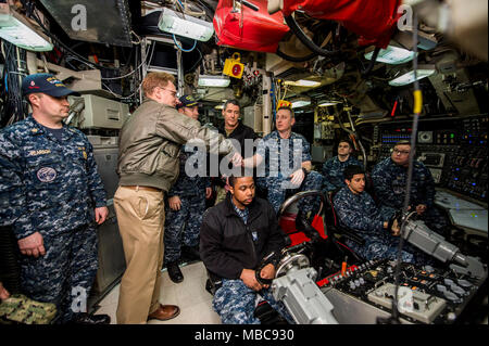 Undersecretary of the Navy, the honorable Thomas B. Modly, looks ...