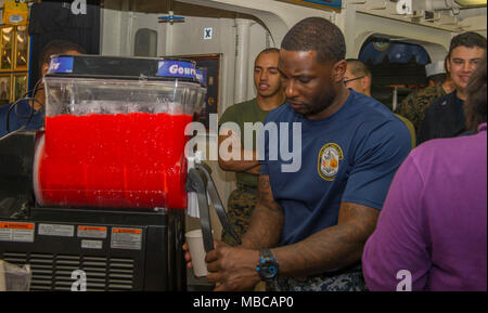 USS NEW YORK; ship's officers posed on quarterdeck Stock Photo - Alamy