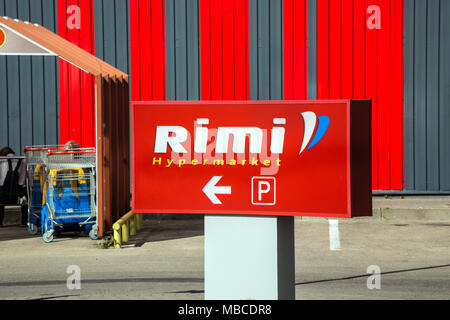 Rimi Hypermarket logo. Rimi is a major retail operator in the Baltic ...