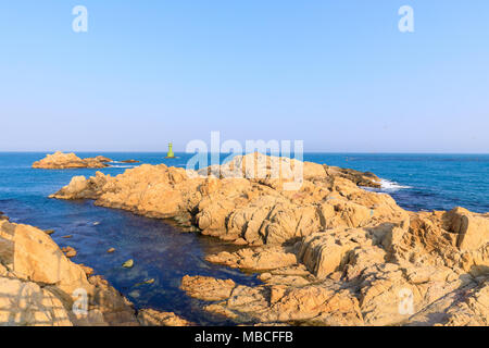 Gijang seaside Jukseong Church Dream Filming Set in Busan, Korea Stock ...