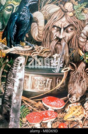 Celtic mythology. Painting by Gordon Wain 'Rhiannon, Daughter of ...