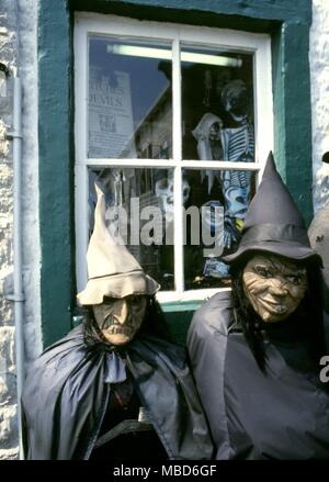 Exterior of the ' witchcraft shop ', " Witches Galore " in the village ...
