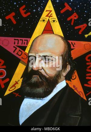 OCCULTISTS - ELIPHAS LEVI. Portrait of Alphonse Louis Constant, who ...