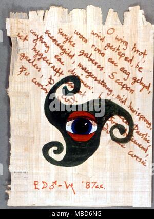 MAGICAL ALPHABETS - Alphabet of desire - Austin Osman Spare (1886-1956 ...