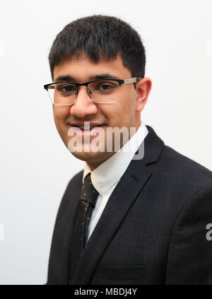 Saeed Atcha, 21, from Bolton, who has received an invitation to the ...