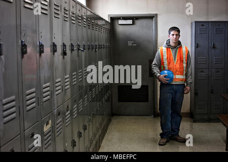 Factory Locker Room, USA Stock Photo - Alamy
