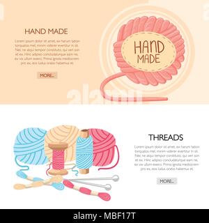 Sewing Equipment Needles, Thread Cotton Reels and Buttons for Crafts ...