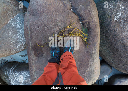 Uttakleivin rannalla Lofooteilla Norjassa Stock Photo - Alamy