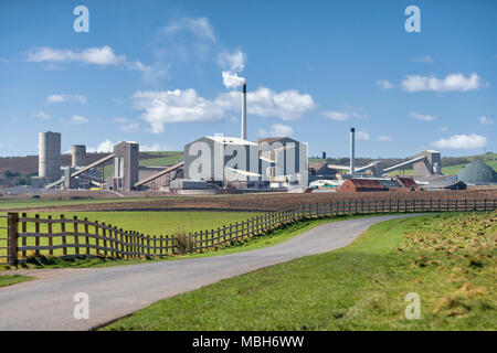 Boulby Mine of Cleveland Potash Ltd near Staithes, North Yorkshire ...