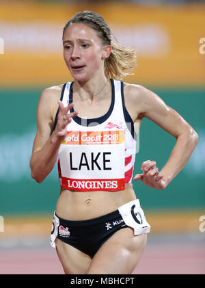 England's Iona Lake in the Women's 3000m Steeplechase Final at the ...
