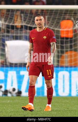 Aleksandar Kolarov of AS Roma during the UEFA Champions League group ...