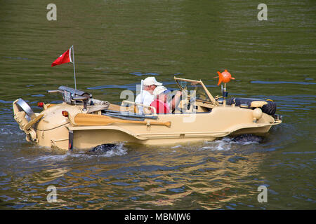 VW Typ 166, a german amphibious vehicle built at the 2nd world war ...