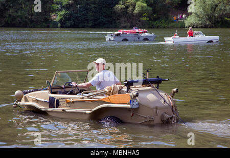 VW Typ 166, a german amphibious vehicle built at the 2nd world war ...