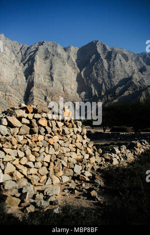 Bukha castle, Musandam, Oman, Middle East Stock Photo - Alamy
