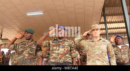 Maj. Andrzej Kujawski, Task Force Darby commander at CL Garoua ...