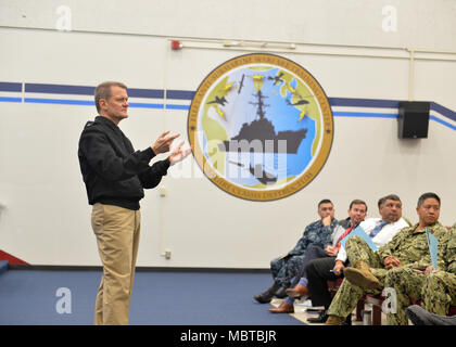 Deputy Commander of Navy Reserve Force Rear Adm. John Messerschmidt ...