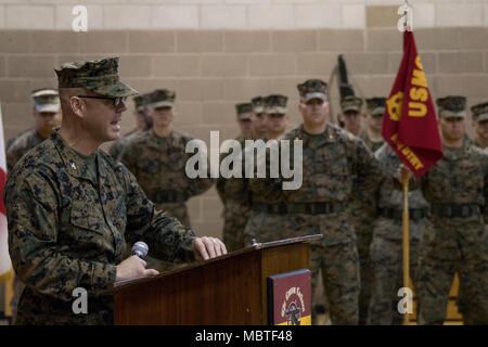Col. Walker M. Field, commanding officer and Sgt. Maj. Stuart D. Glass ...