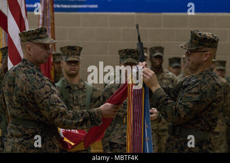 Col. Walker M. Field, commanding officer, 11th Marine Regiment, 1st ...
