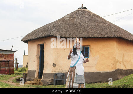 South Africa Traditional Tradition Woman Portrait Ndebele Africa ...