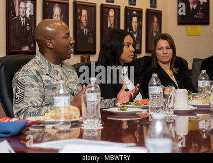 Tonya Wright, wife of Chief Master Sgt. of the Air Force Kaleth O ...