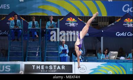Queensland, Australia. 12th Apr, 2018. Gemma McArthur (SCO). Womens 10m ...