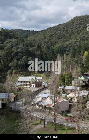 Walhalla is a beautifully preserved historic town in Victoria ...