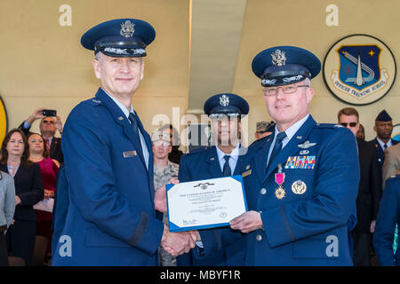 Maxwell AFB, Ala. - Colonel Stephen P. Frank, incoming Commandant ...