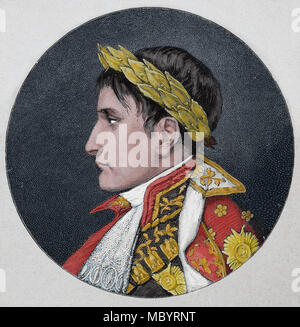 NAPOLEON 1 CROWNED Stock Photo - Alamy