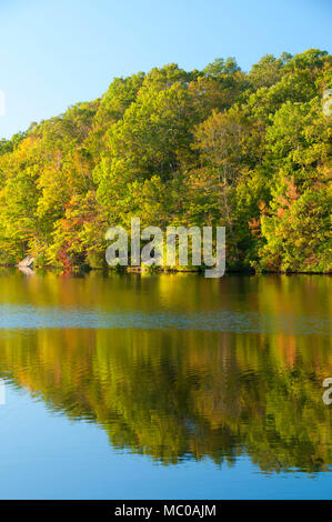 Pattaconk Reservoir, Cockaponset State Forest, Connecticut Stock Photo ...