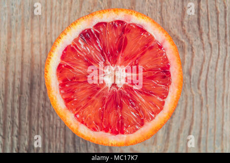 red orange with red flesh, ripe and juicy orange hybrid with red flesh ...