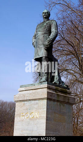 Statue of the Prussian soldier and statesman Albrecht Theodor Emil Graf ...