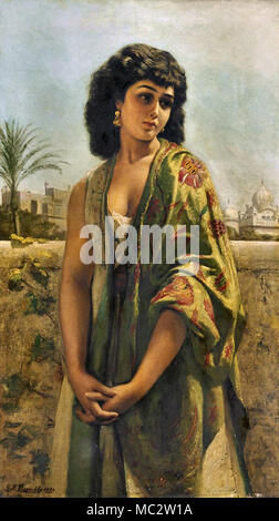 Barrable George Hamilton - Leila - British School - 19th Century Stock ...