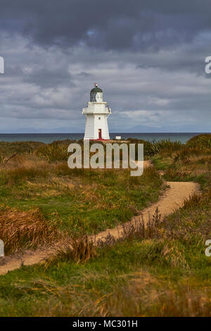 Coastal landscape in Taiaroa Head Wildlife Reserve. Otago Peninsula ...