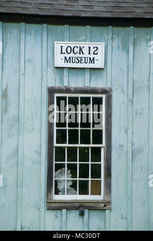 Museum along Farmington Canal Heritage Trail, Lock 12 Historical Park ...