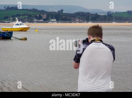 Landscape Photographer, Photographing the Exe Estuary from Dawlish ...