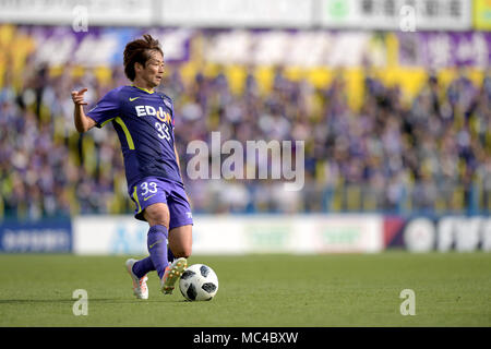 Chiba, Japan. 8th Apr, 2018. Takuya Wada (Sanfrecce) Football/Soccer ...