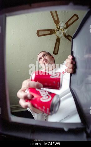 A man who was addicted to Coca-Cola, at one point drinking 60 cans per ...