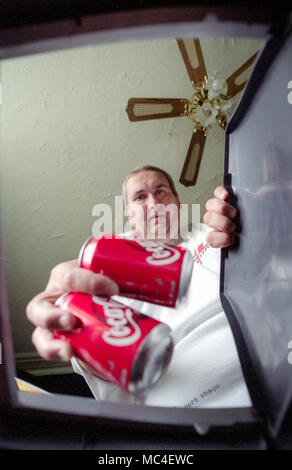 A man who was addicted to Coca-Cola, at one point drinking 60 cans per ...