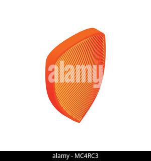 Shiny shield icon, isometric style Stock Vector Image & Art - Alamy